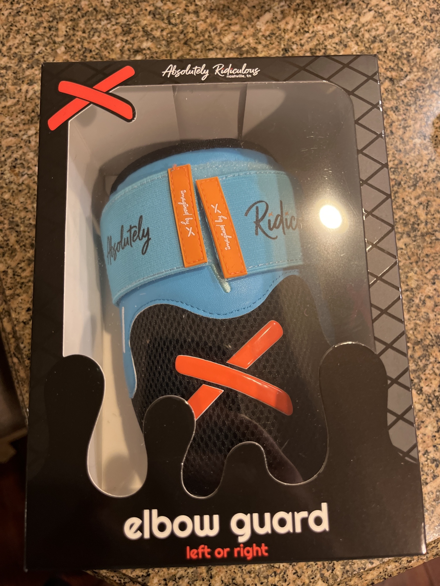 Absolutely ridiculous pushin P elbow guard | SidelineSwap