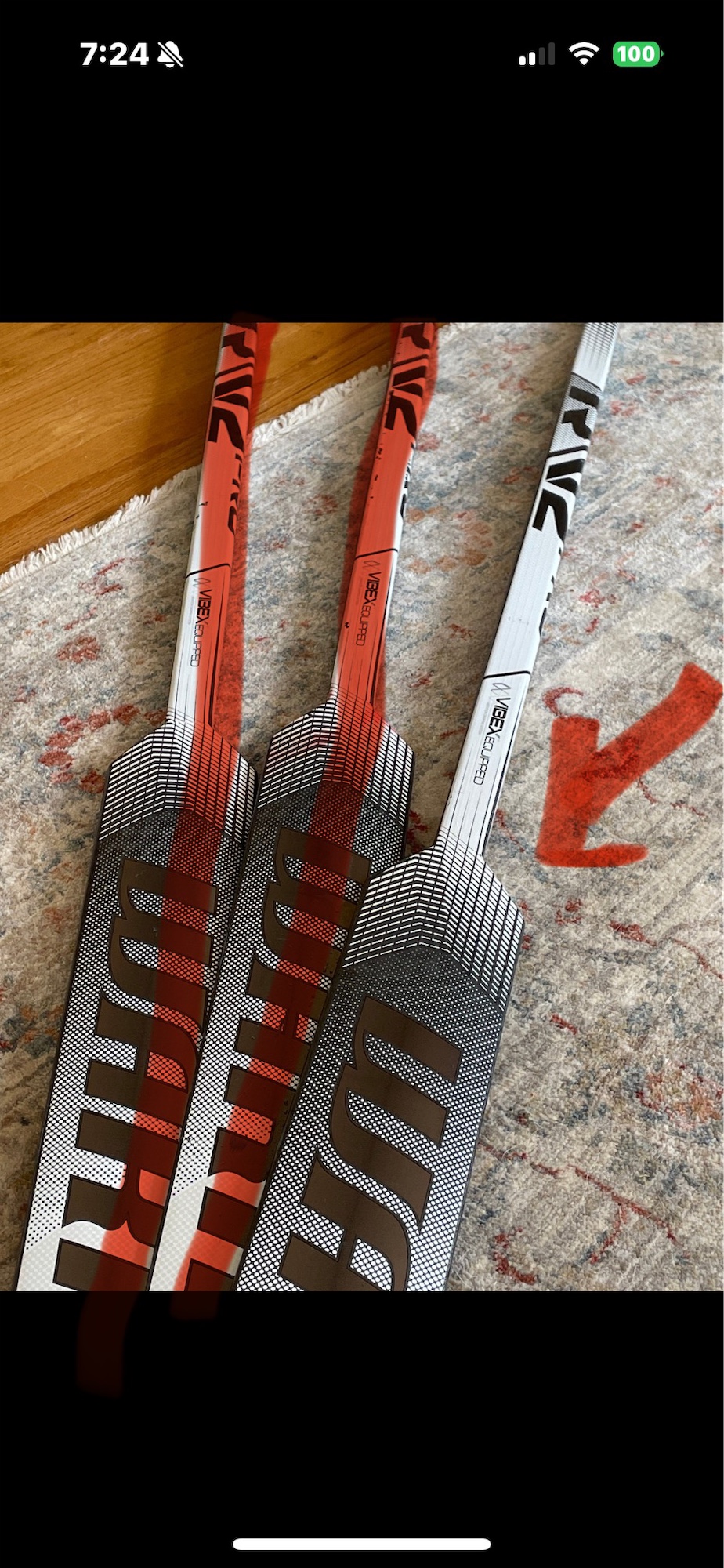 1 Of 3 Rv2 Pro Goalie Sticks 26 Inch | SidelineSwap