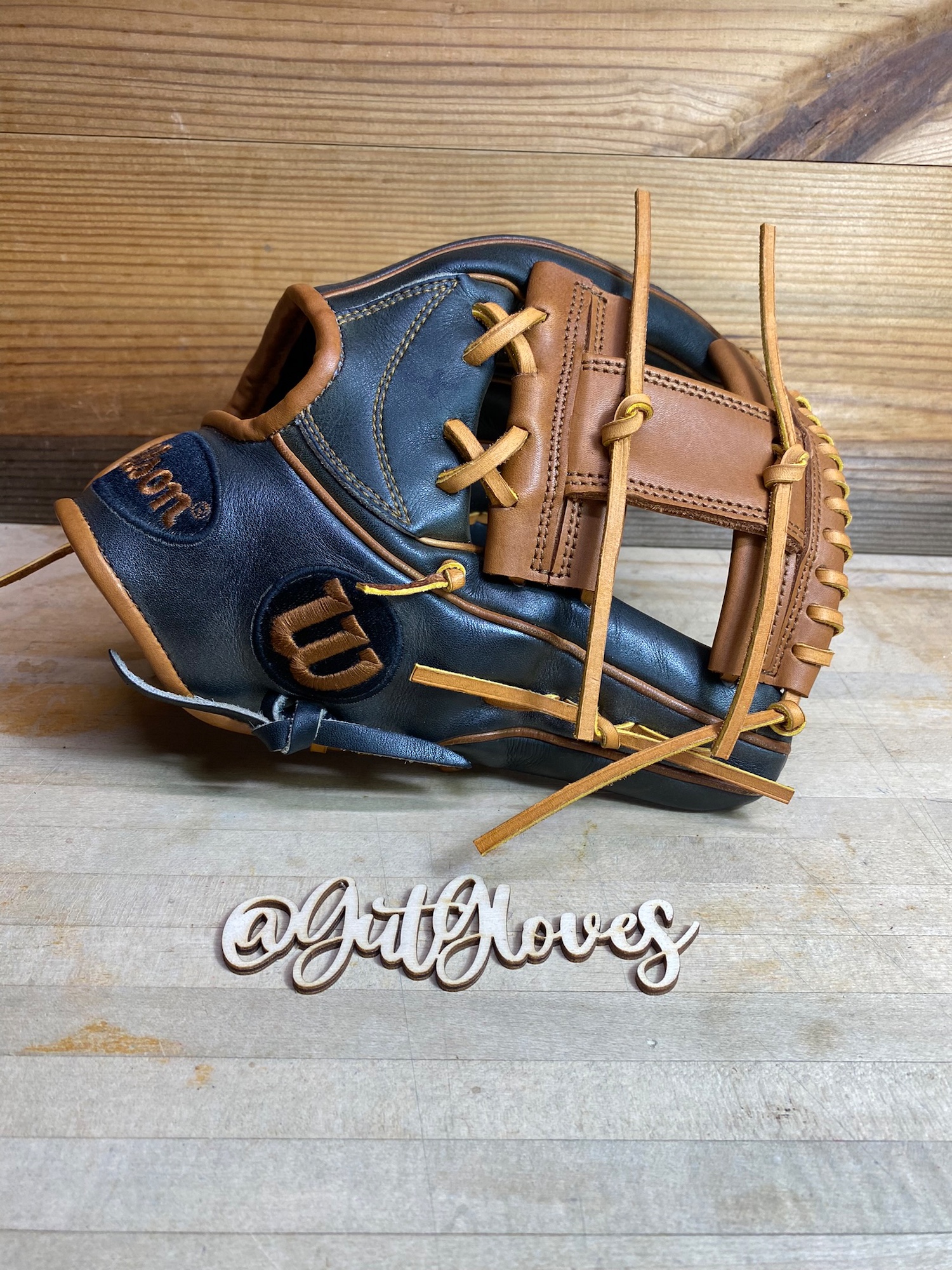 Wilson A2K 11.5” DP15 Relaced, Custom Web And New Binding | SidelineSwap