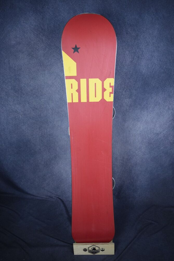 RIDE FLEETWOOD SNOWBOARD SIZE 158CM WITH RIDE size LARGE BINDINGS ...