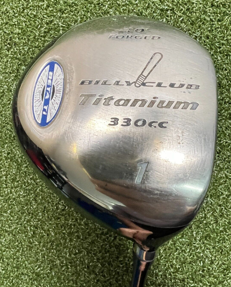 Billy Club 330cc 10* Forged Titanium Driver / UL 350 Regular Graphite ...