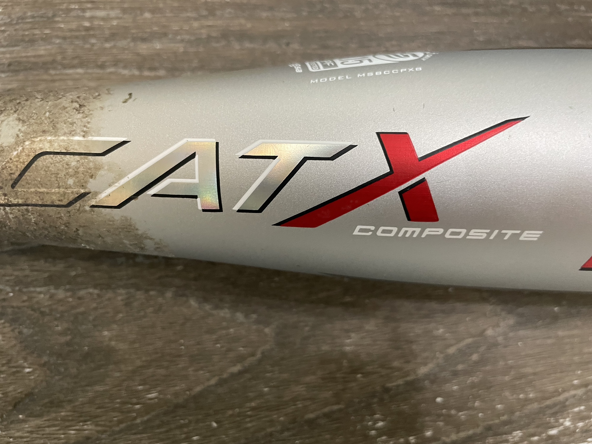 USSSA Certified Composite (-8) 22 oz 30" Marucci CAT X Composite Bat ...