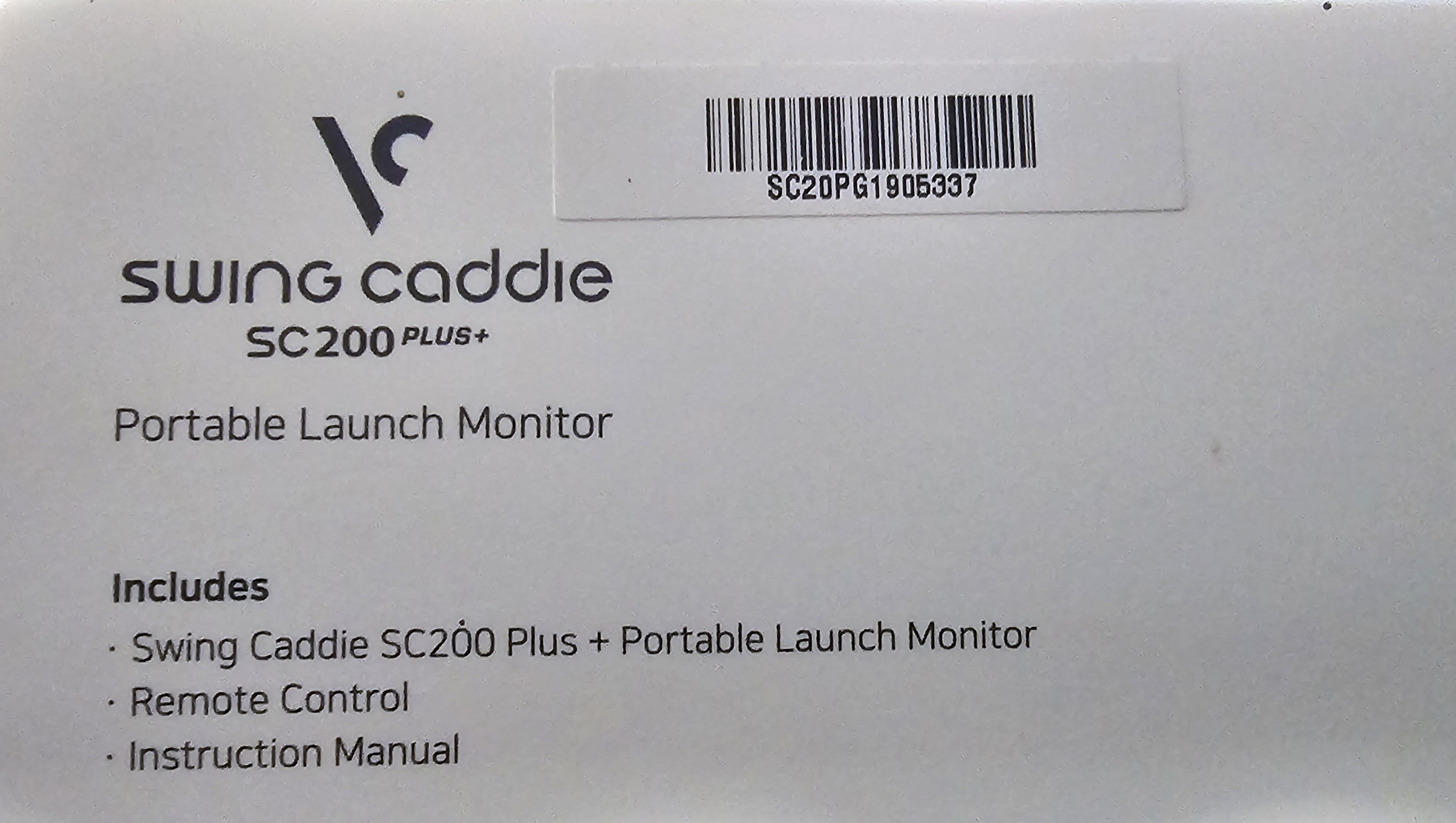 Swing Caddie SC200 plus+ | SidelineSwap