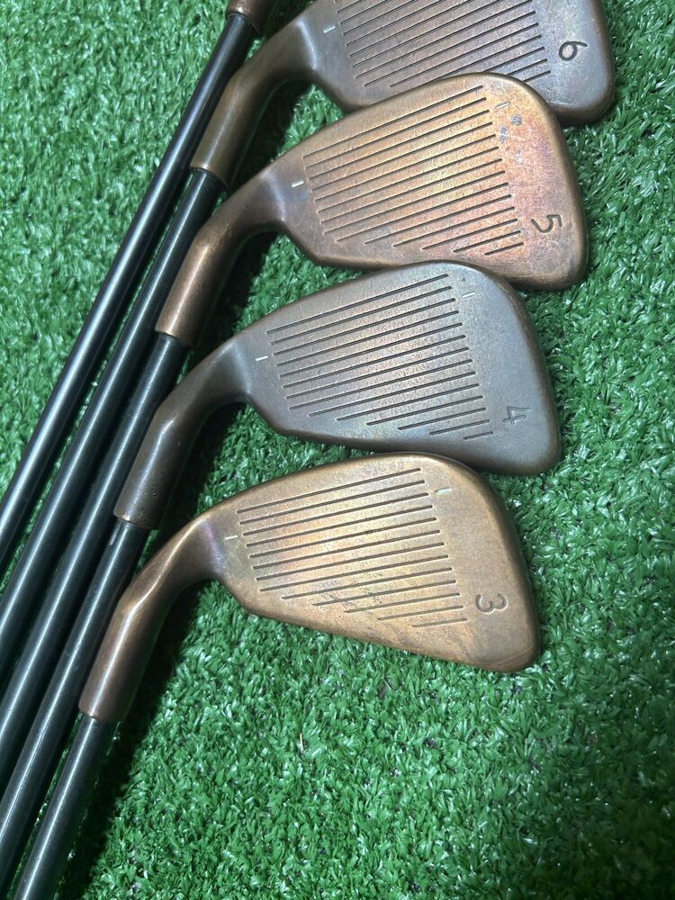 Ping ISI Becu Black Dot Iron Set 3-PW + SW(2) + LW V53 R Flex Graphite ...