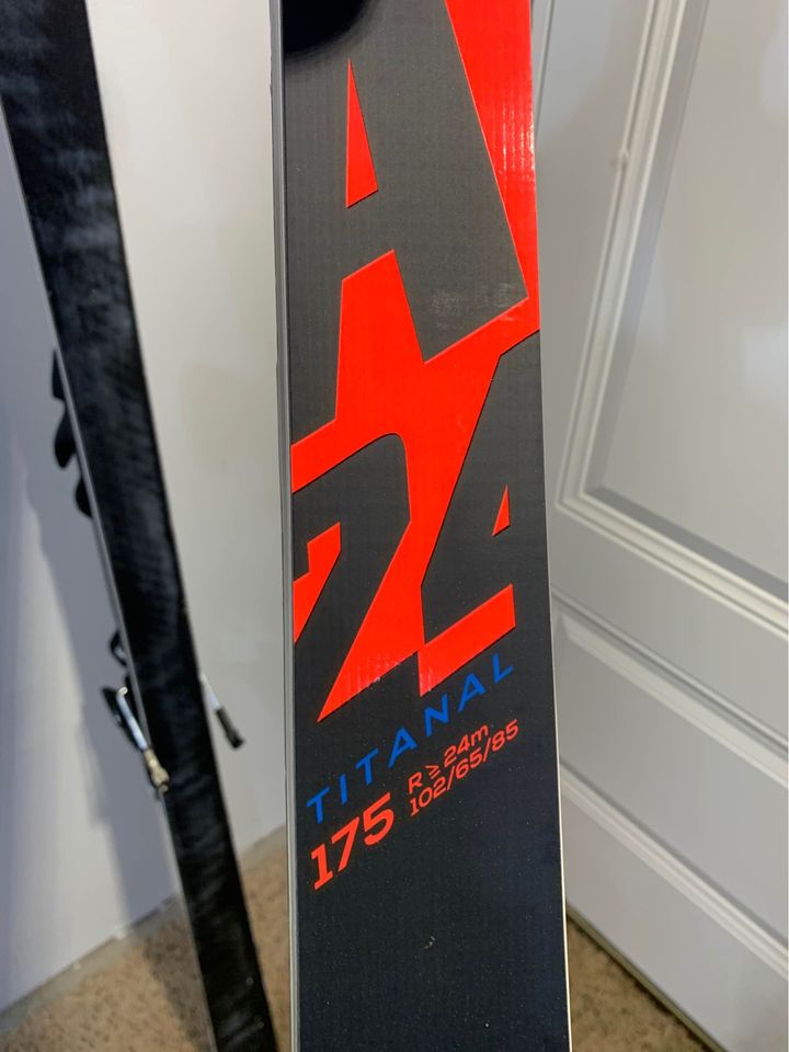 BRAND NEW - Rossignol 175 cm Racing Hero GS - SPX15 RockerRace Bindings ...