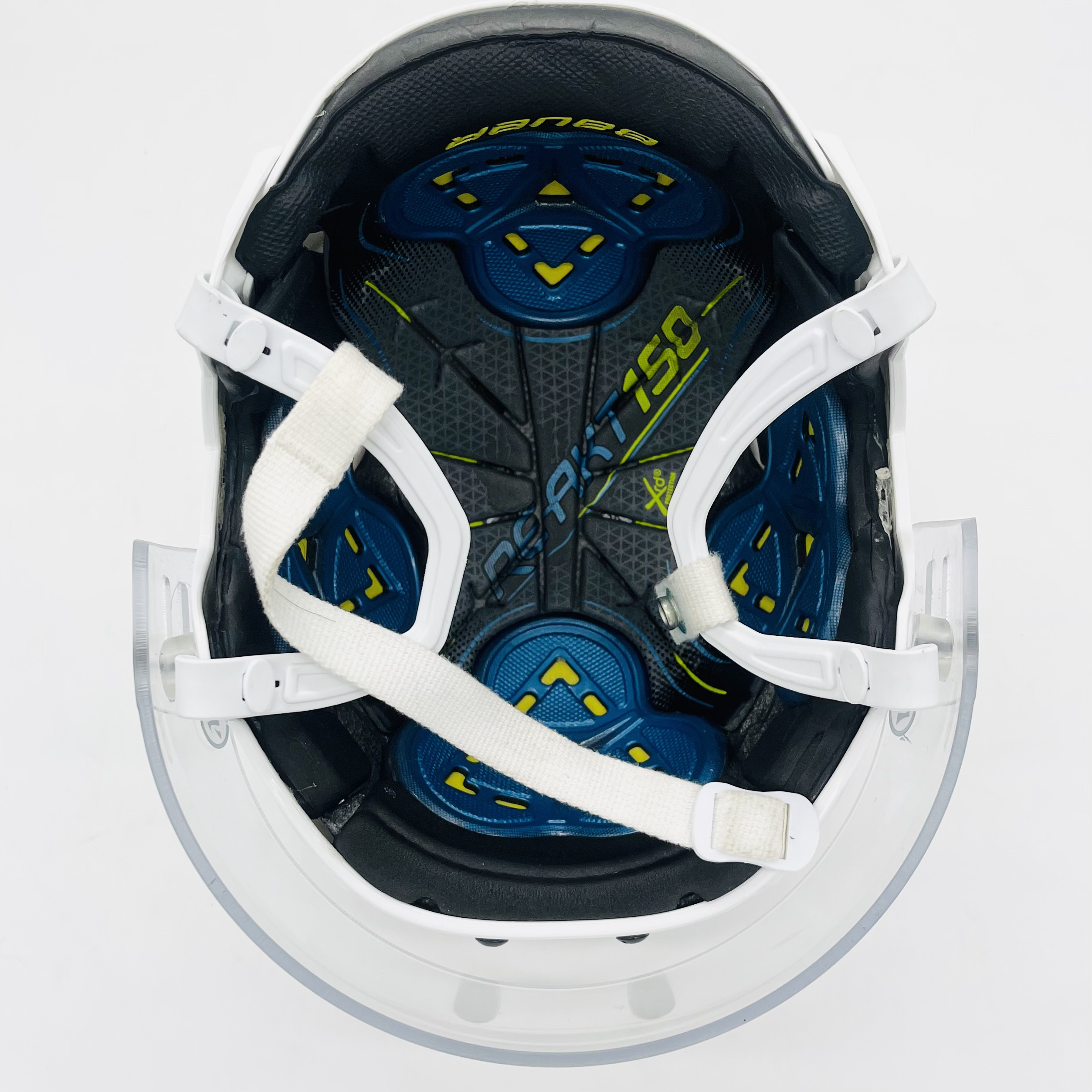 ECHL Bauer Reakt 150 Hockey Helmet-Warrior Visor-Medium | SidelineSwap