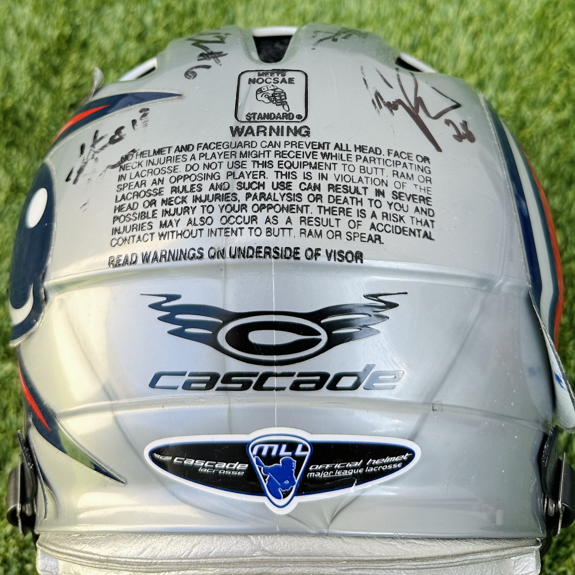 *VINTAGE* BN MLL Boston Cannons Cascade CPX Helmet | SidelineSwap