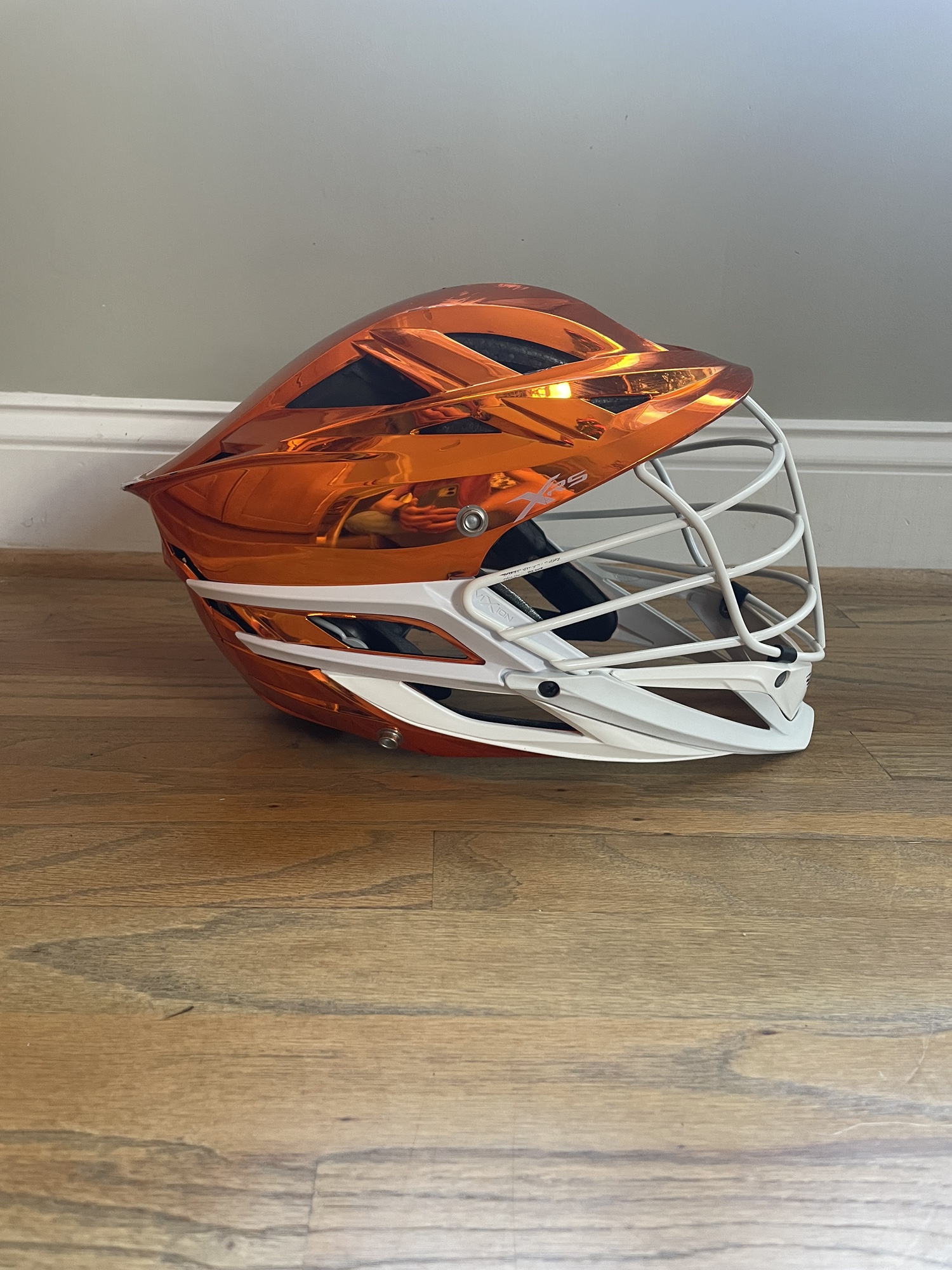 Orange Chrome Cascade XRS Helmet | SidelineSwap
