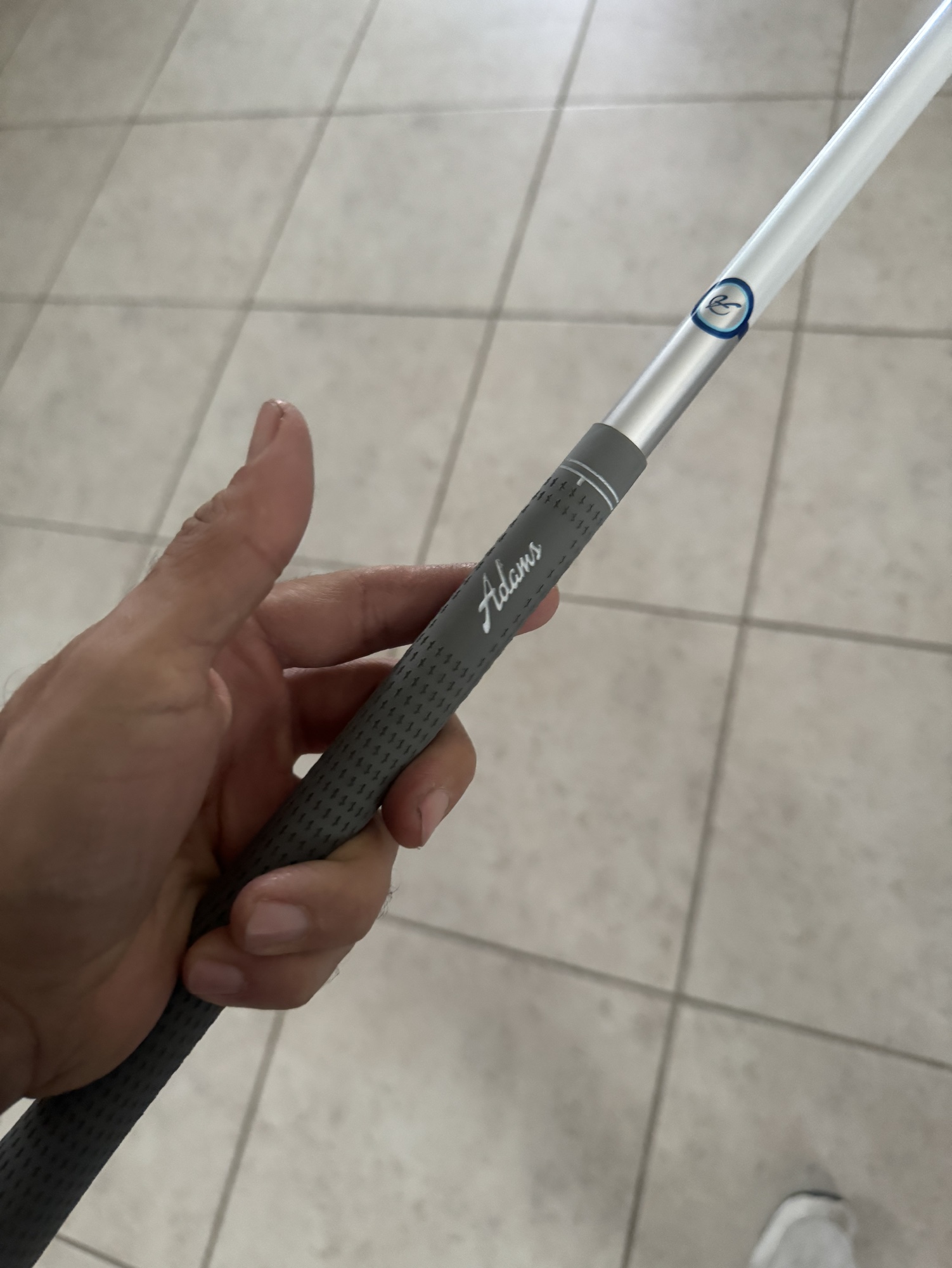 Adams blue ladies driver in right handed 12 deg / graphite shaft with ...