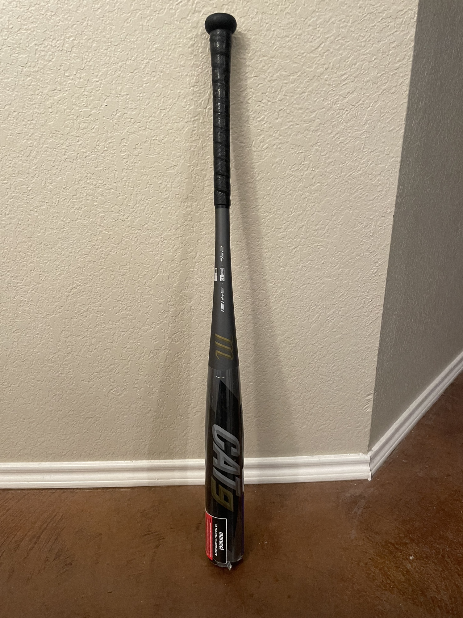 Limited Edition Custom BBCOR Certified Alloy (-3) 31 oz 34" CAT 9 Bat ...