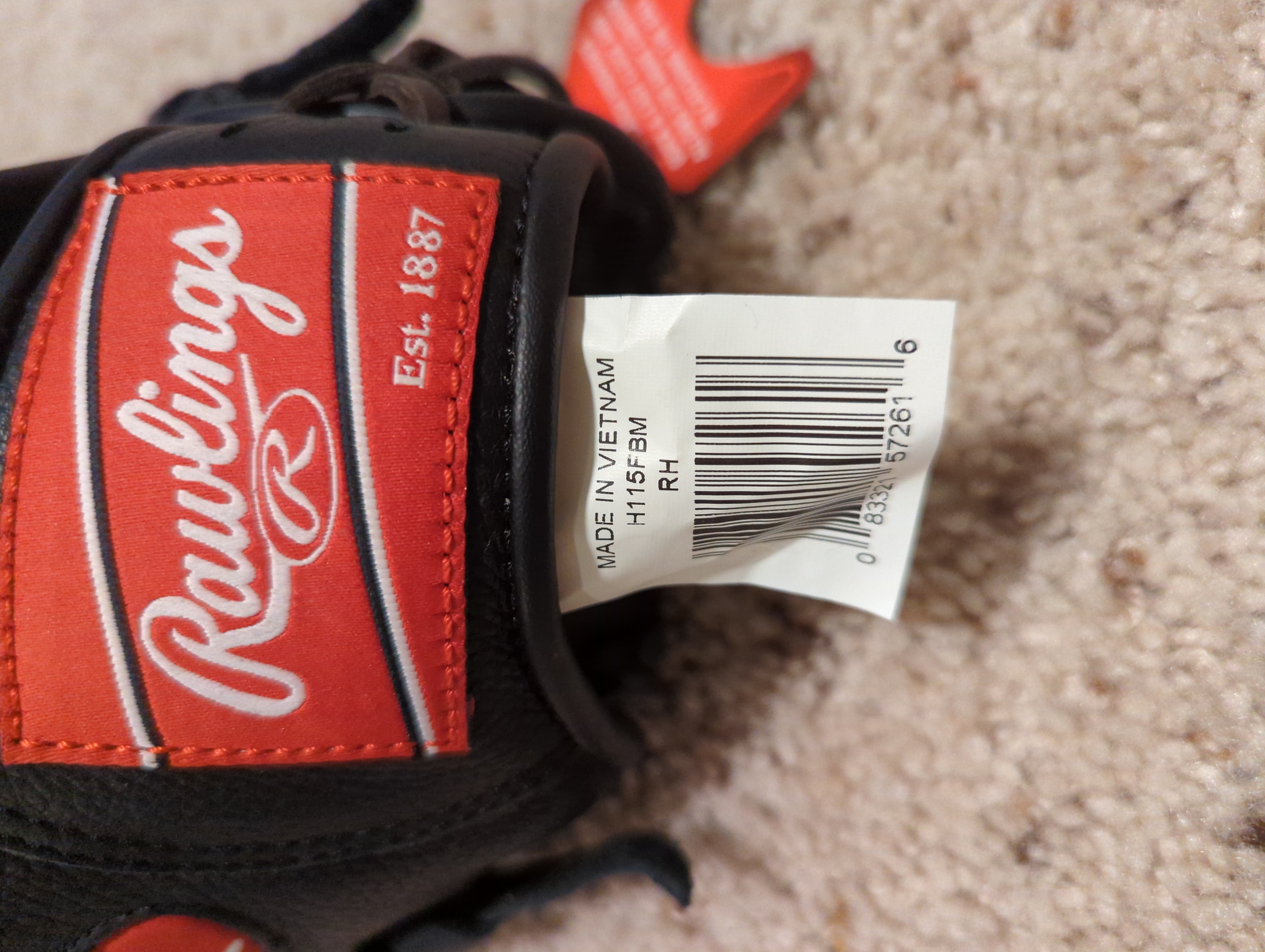 New Rawlings Left Hand Throw First Base Highlight Series Baseball Glove ...