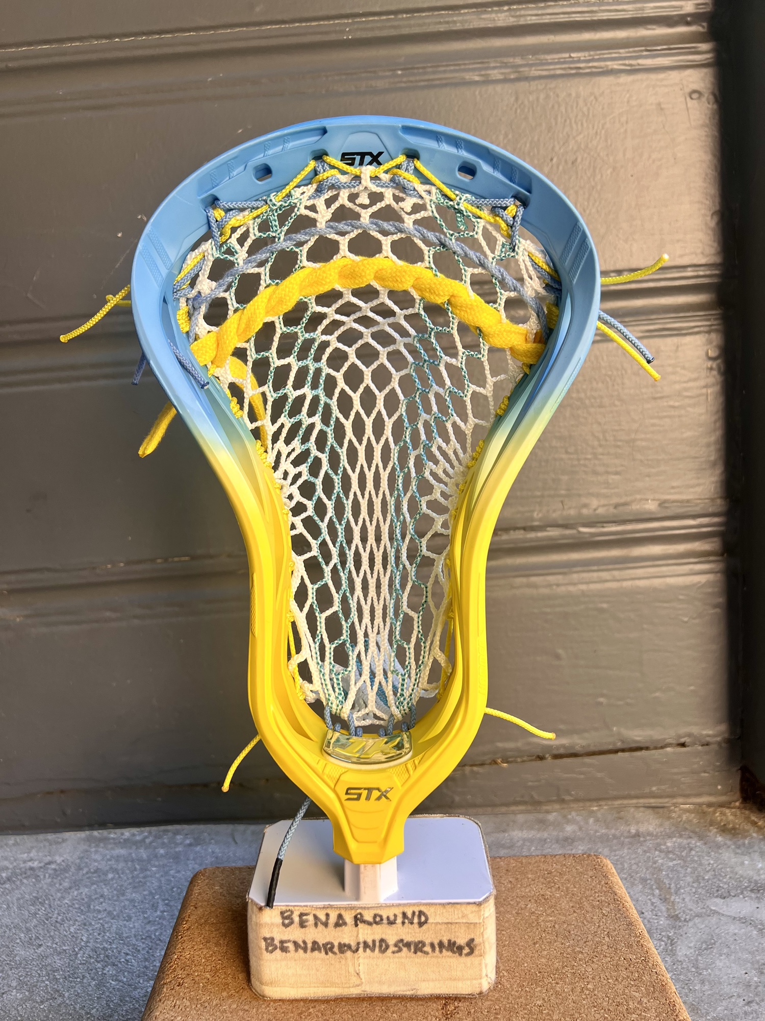 STX Hammer 1K - Professionally Strung Blue / Yellow | SidelineSwap