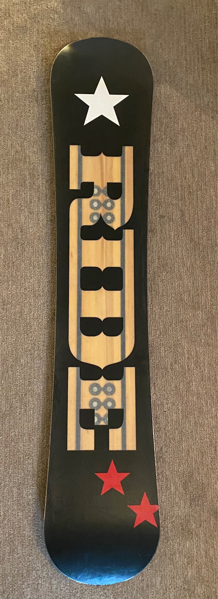 New Ride Without Bindings Directional Fleetwood series Snowboard ...