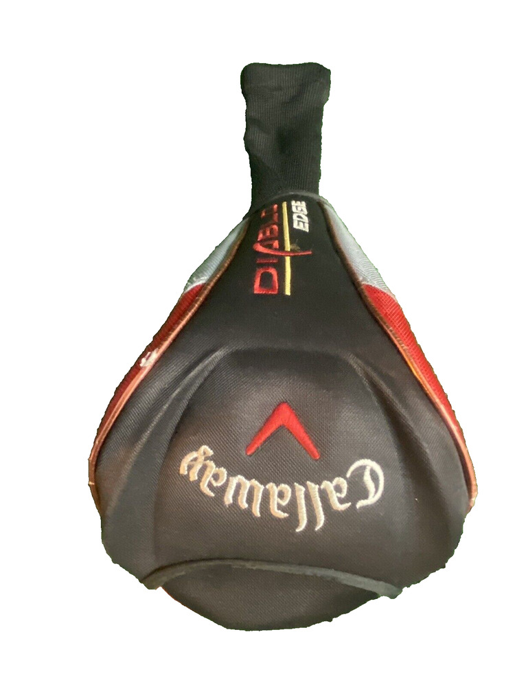 Callaway Diablo Edge Driver 1-Wood Headcover W/Sock, Some Peeling ...