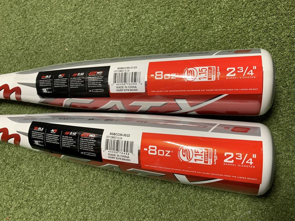 Marucci CAT X Connect 31/23 USSSA -8 Baseball Bat ~ New w/ Warranty ...