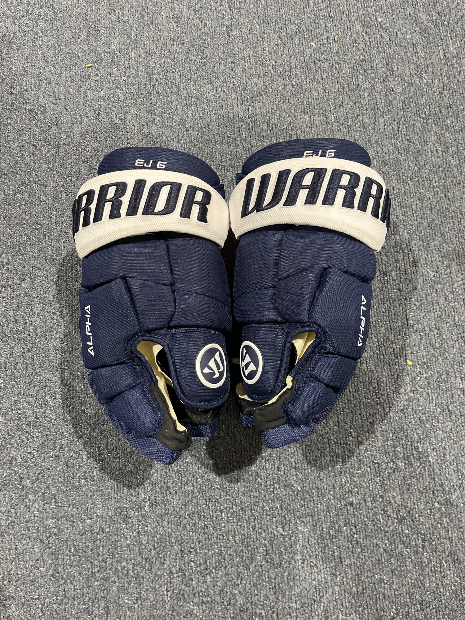 New Navy (WC) Colorado Avalanche Warrior Alpha DX Pro Stock Glove ...