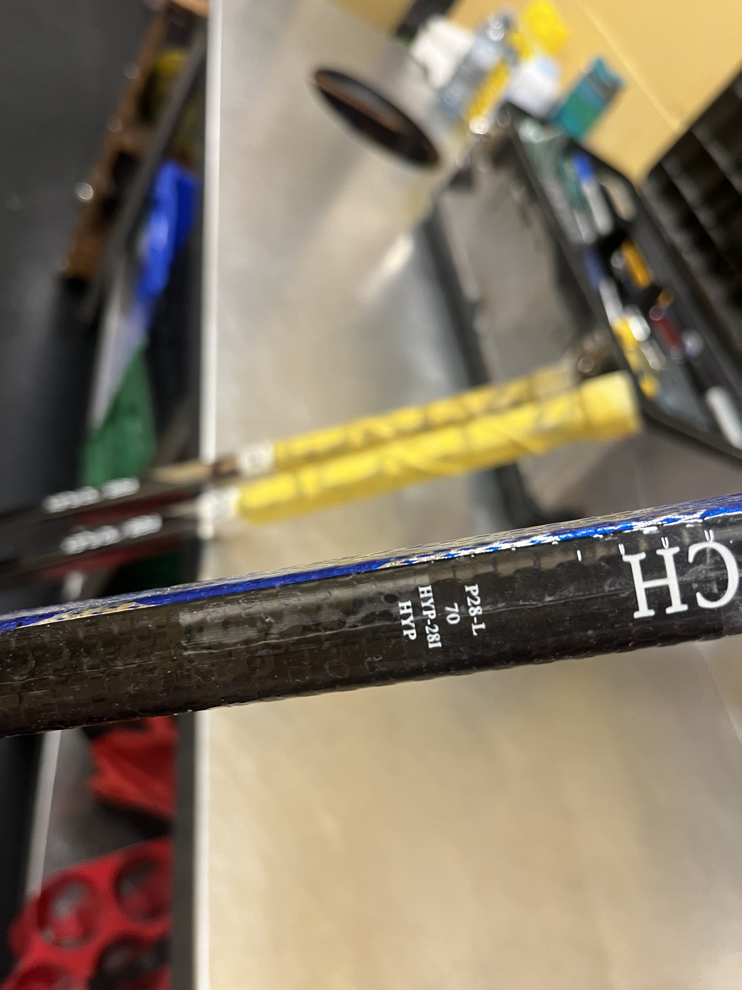 Used 2 Bauer Hyperlite 2 sticks/ 1 Hyperlite stick | SidelineSwap