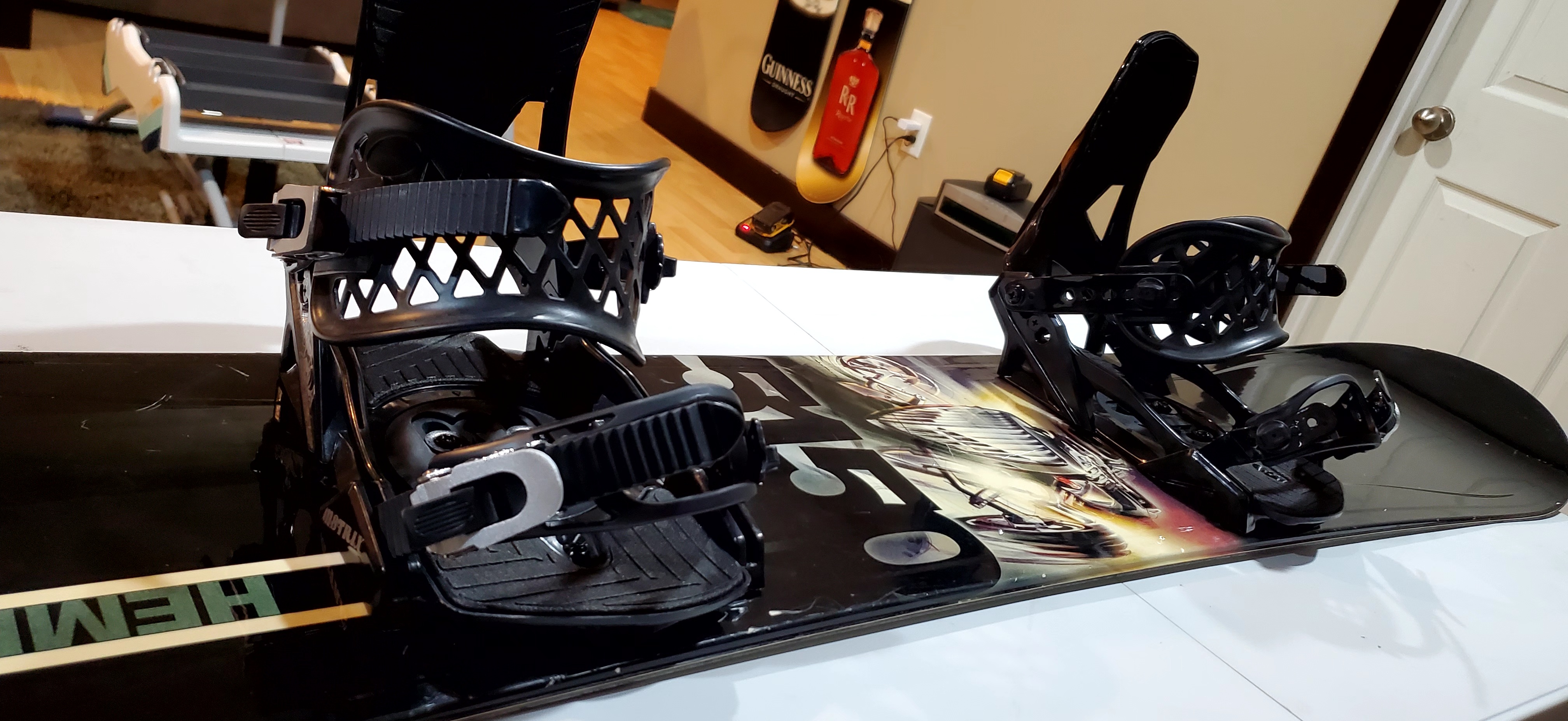 Used Men's 5150 Snowboard 151cm All Mountain With Bindings size Large ...