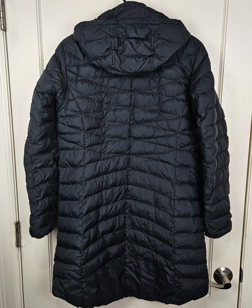 Duluth Trading Cold Faithful Womens Down Puffer Jacket Hooded Parka ...