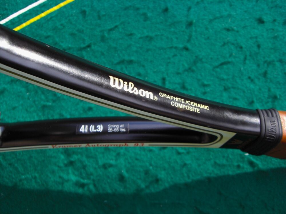 Rare Wilson Jack Kramer Autograph 93 Mid Graphite Ceramic #3 Strung ...