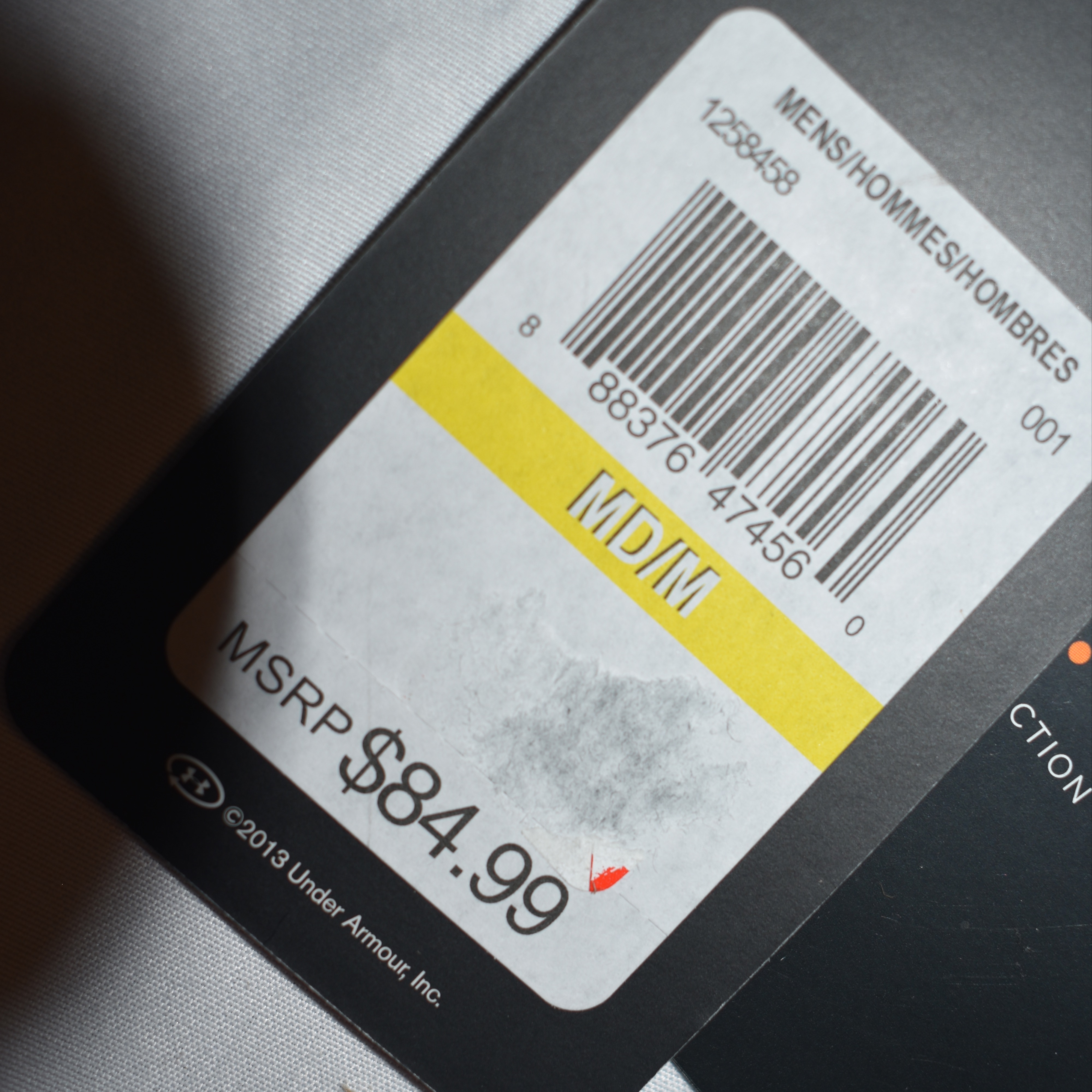 NEW - Under Armour Gameday Armour Max Protective Compression Top w/D30 ...