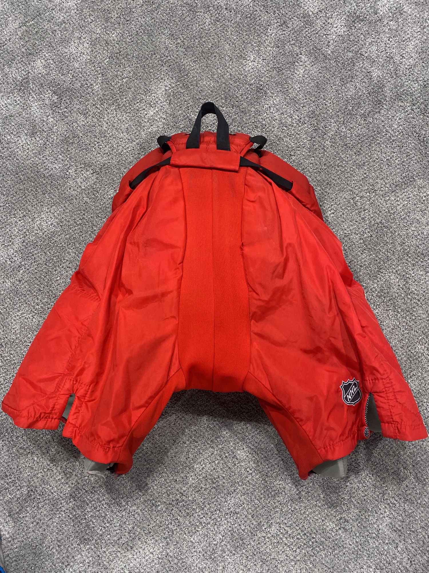 Jon Gillies Calgary Flames Retro Goalie Pants | SidelineSwap