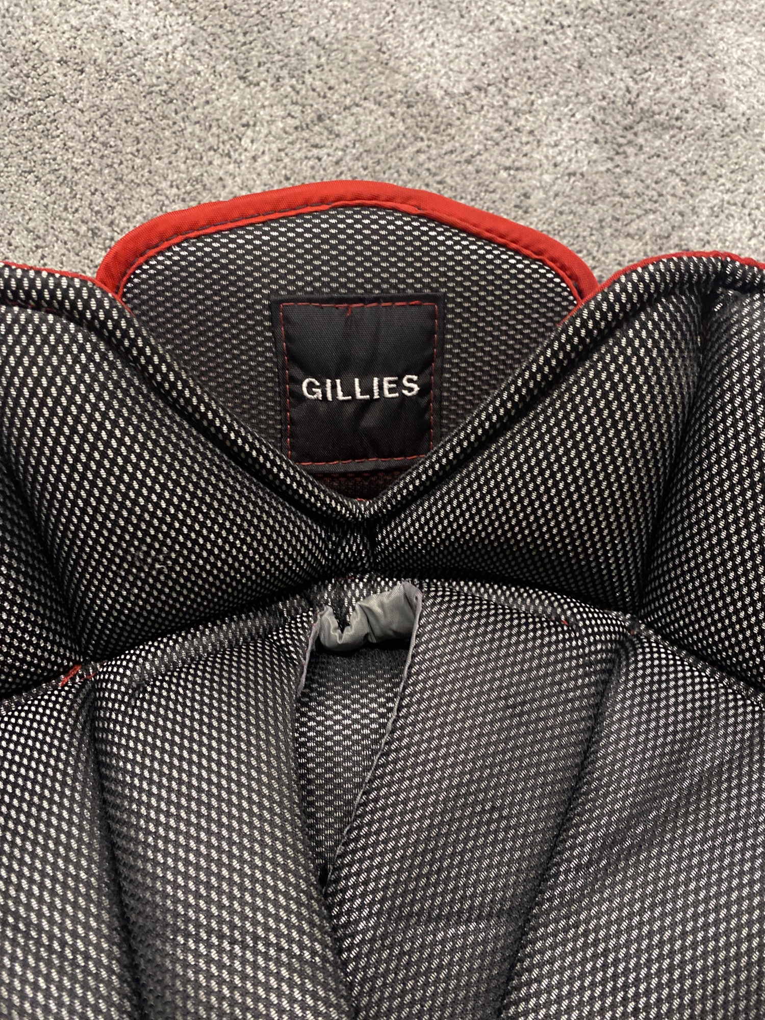 Jon Gillies Calgary Flames Retro Goalie Pants | SidelineSwap