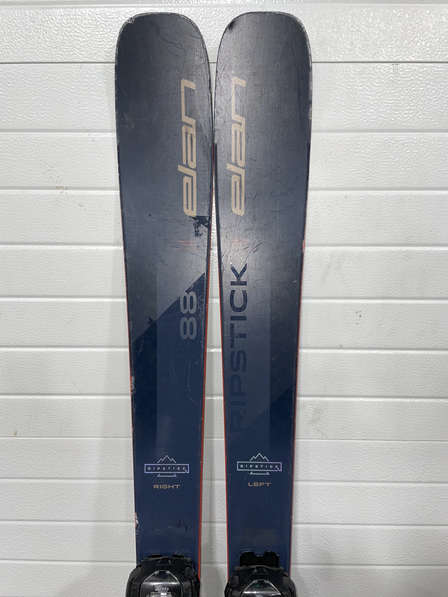 Used 2023 Elan Ripstick 88 Skis With Tyrolia Attack 14 Bindings Size ...