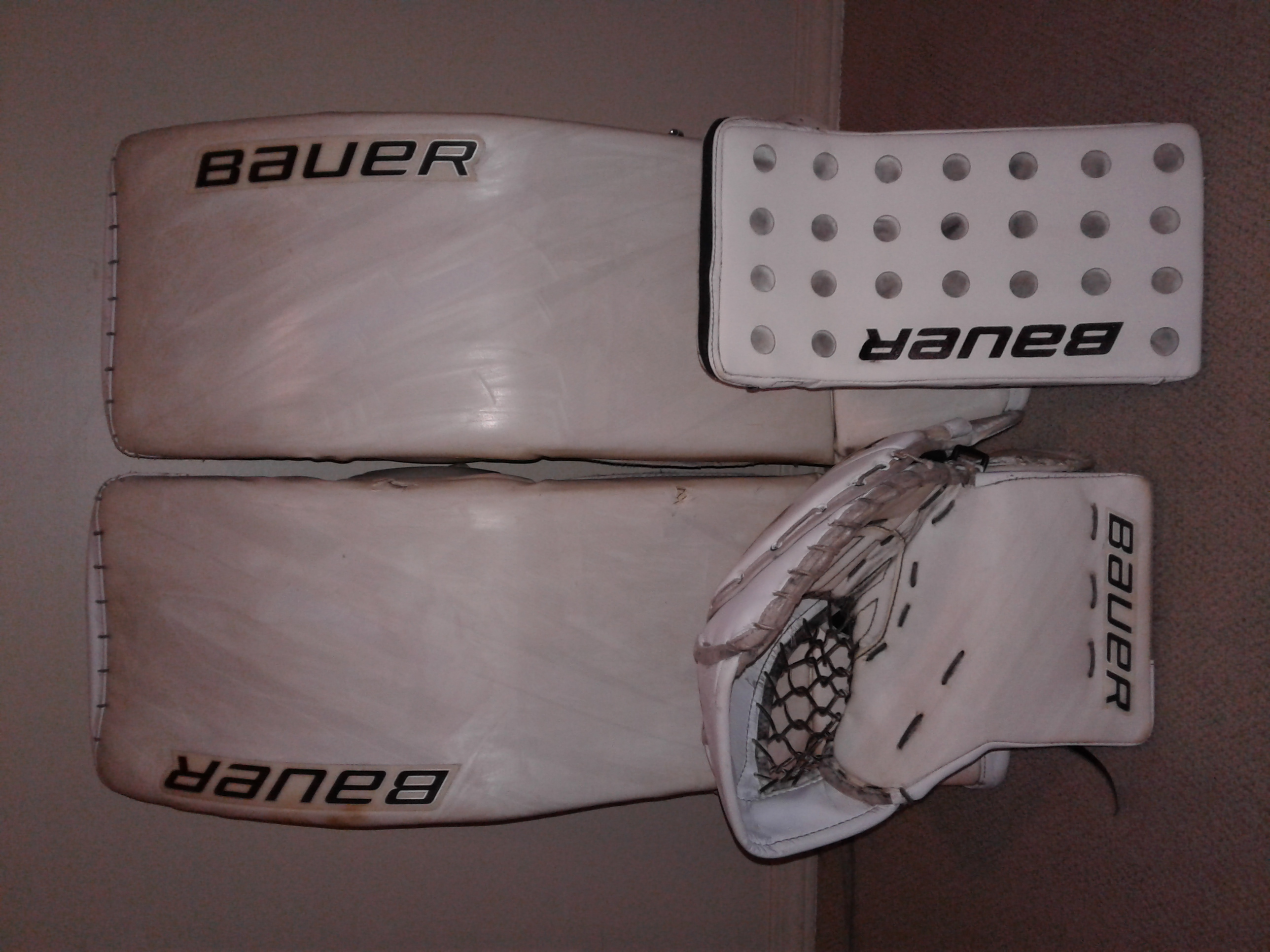 Bauer Regular Supreme 1S Goalie Full Set **READ AD ** | SidelineSwap