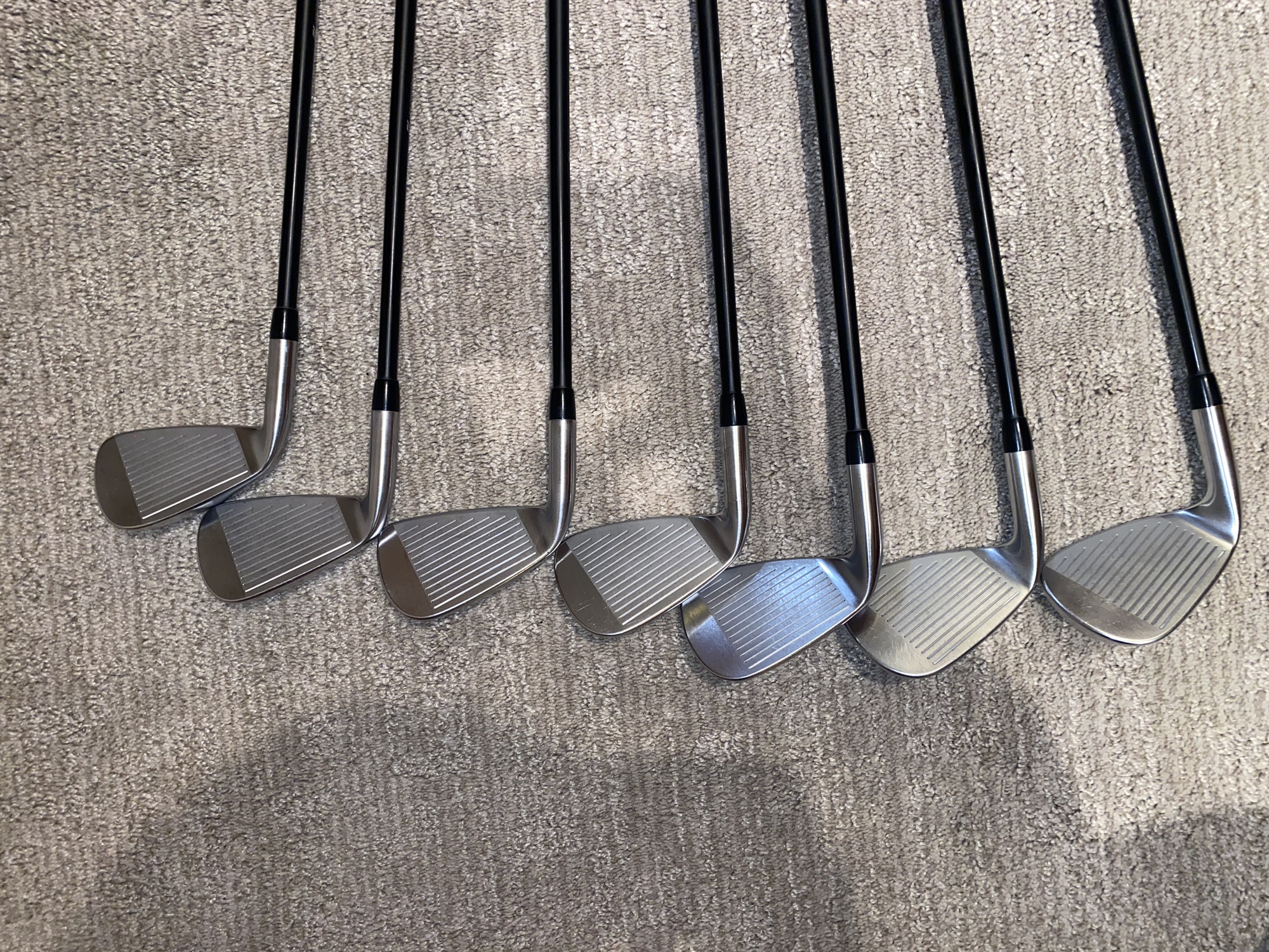 Men's Right Handed Stiff Flex Graphite Shaft PXG 0211 Iron Set ...