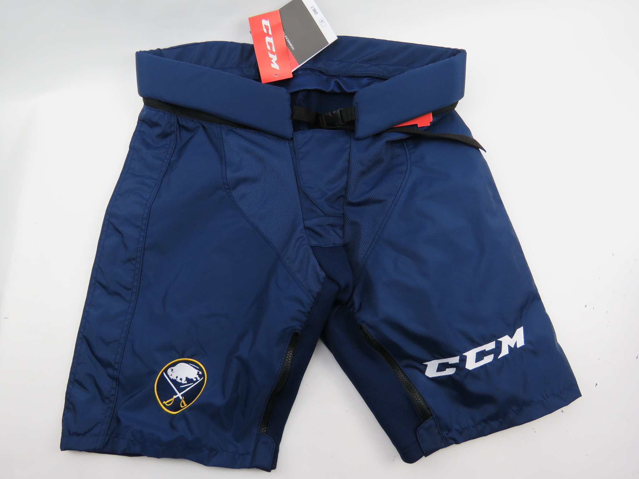 New CCM Tacks Buffalo Sabres NHL Pro Stock Hockey Girdle Pant Shell ...