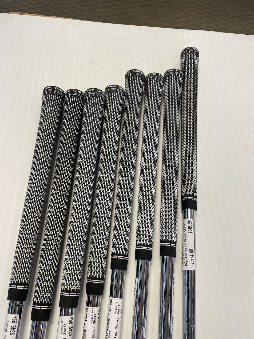 Used Titleist Ap1 4i-gw Aw Regular Flex Steel Shaft Iron Sets ...