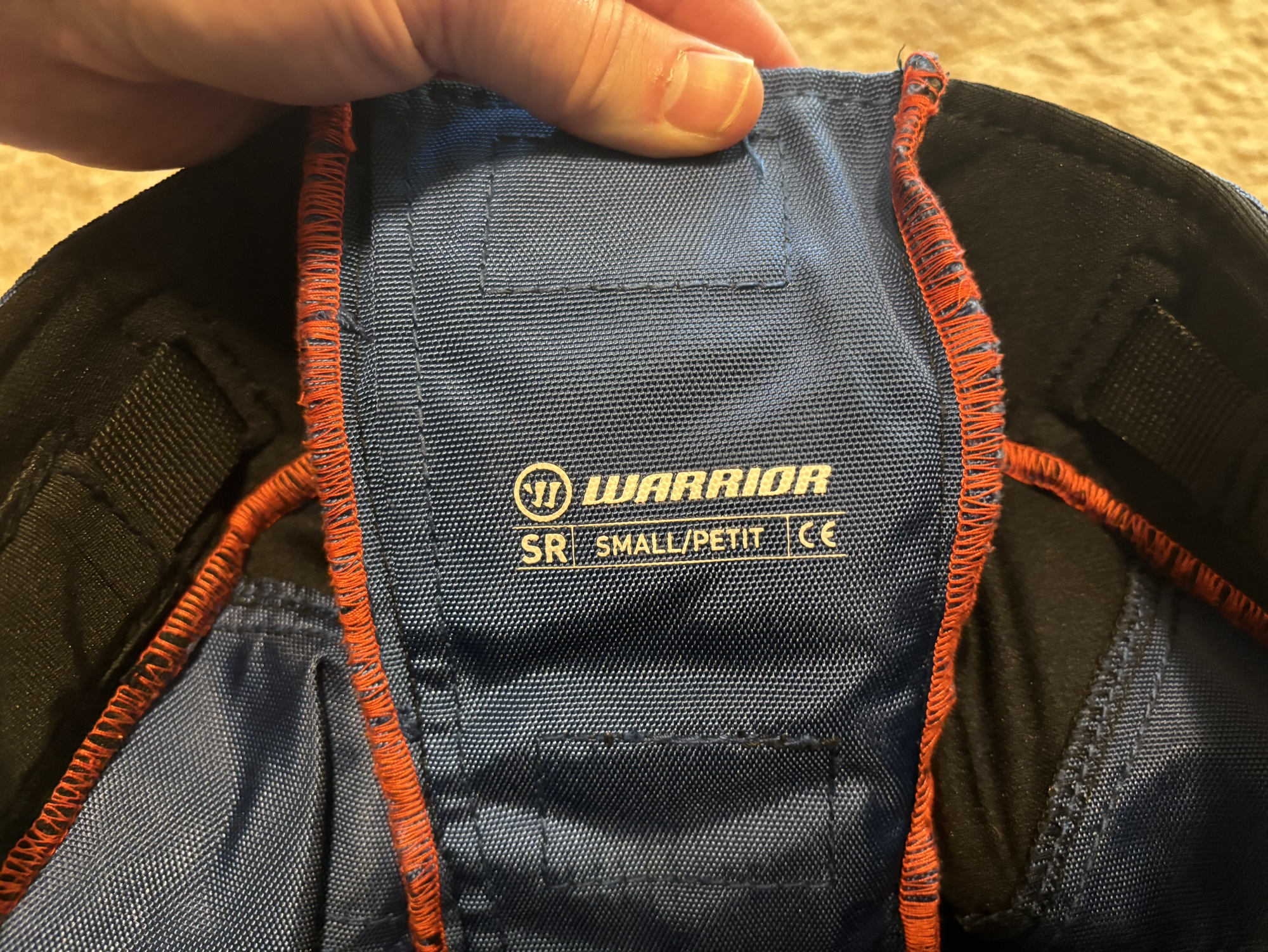 Warrior QRE pant shell navy blue | SidelineSwap