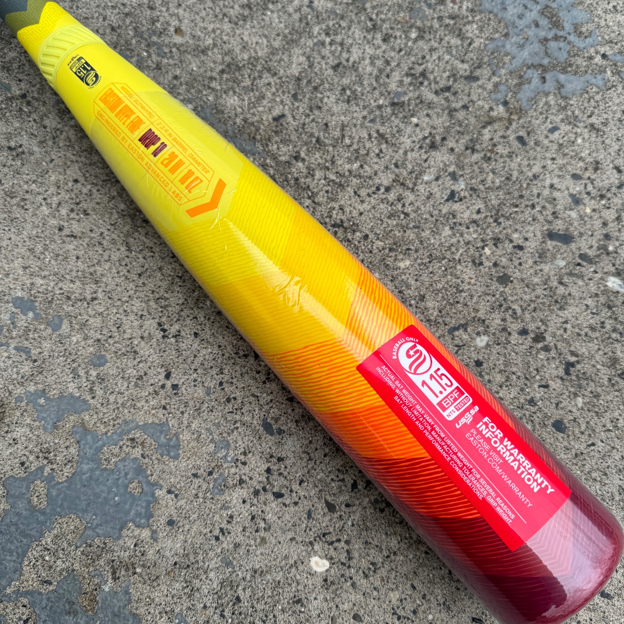 NEW 2024 Easton Hype Fire 28/18(-10) USSSA Baseball Bat EUT4HYP10 ...