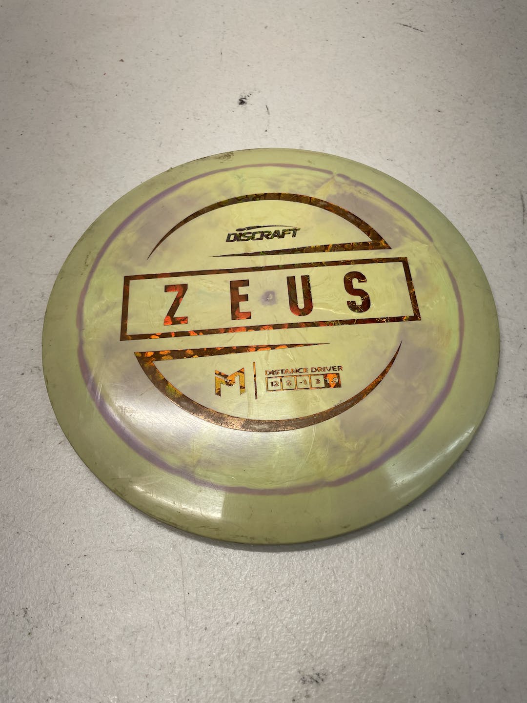 Used Discraft Mcbeth Zeus Swirl Disc Golf Drivers | SidelineSwap