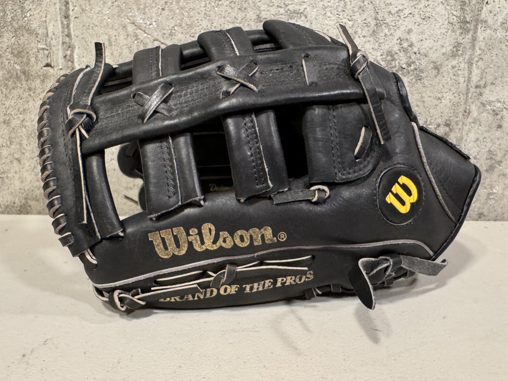 Wilson pro staff professional series cowhide Baseball Glove LHT ...