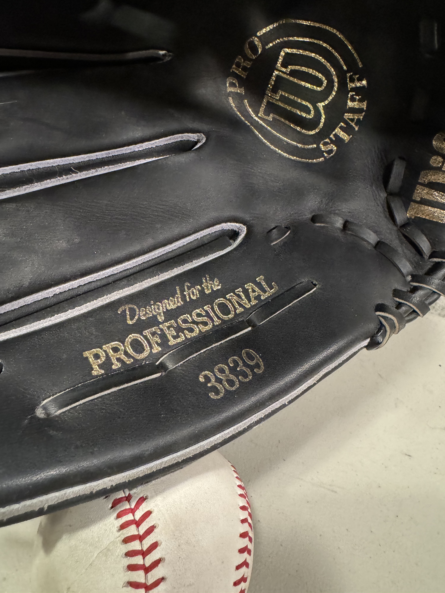 Wilson pro staff professional series cowhide Baseball Glove LHT ...