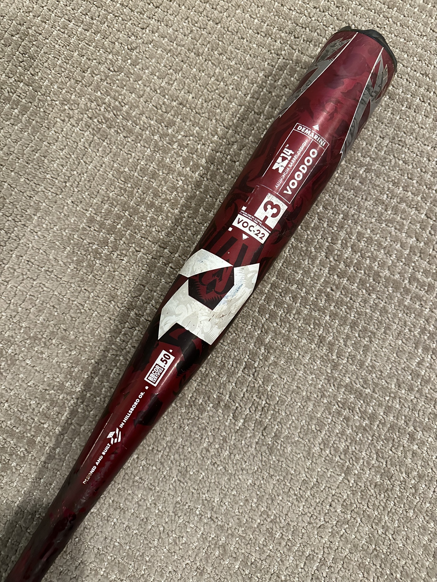 DeMarini Voodoo One, 2022, 31” BBCOR | SidelineSwap