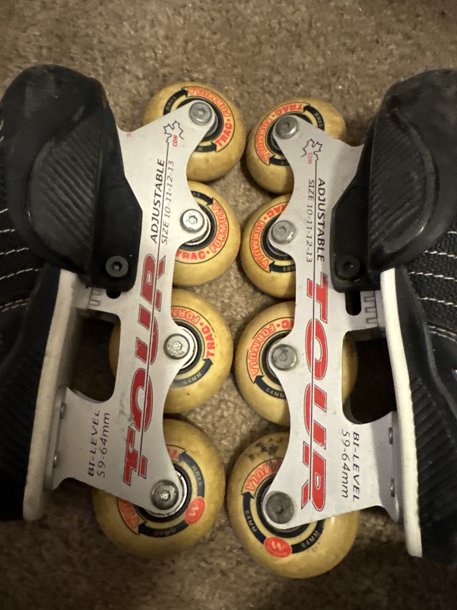 Tour Wizard Inline Skates Adjustable | SidelineSwap