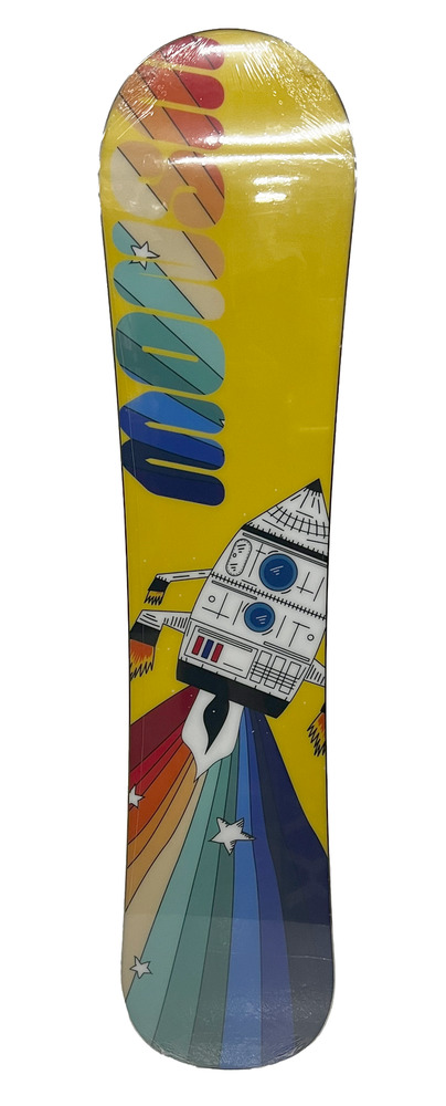 KIDS' WSNOW "DINO ROCKET" BEGINNER SNOWBOARD - 130CM/50.5" LONG ...
