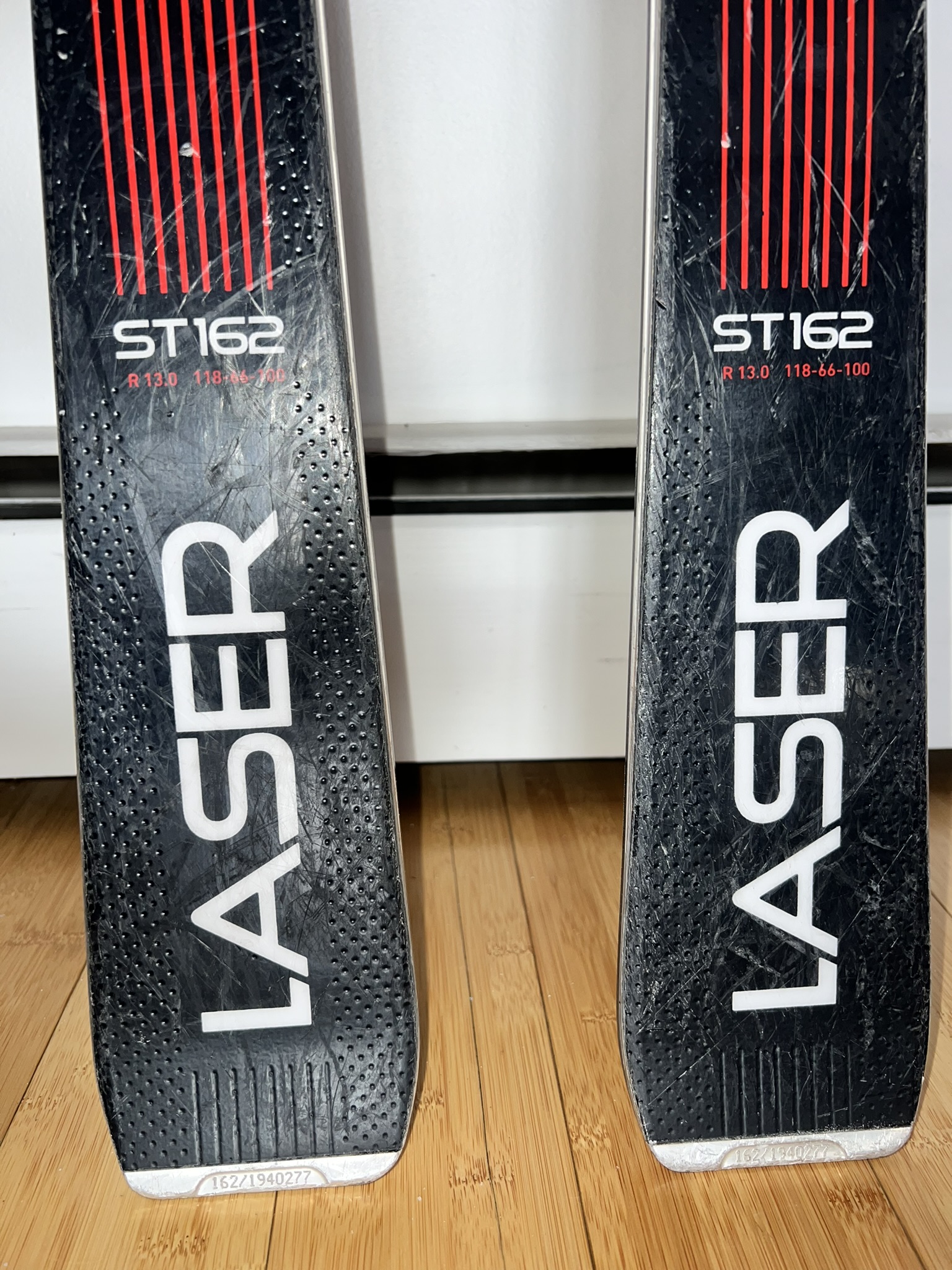 Used Stockli Laser WRT 162 cm All Mountain Skis With Salomon R16 ...