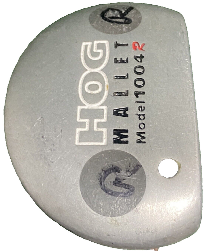 Hog Mallet Model 1004R Putter RH Steel 36 Inches With New Midsize Grip ...