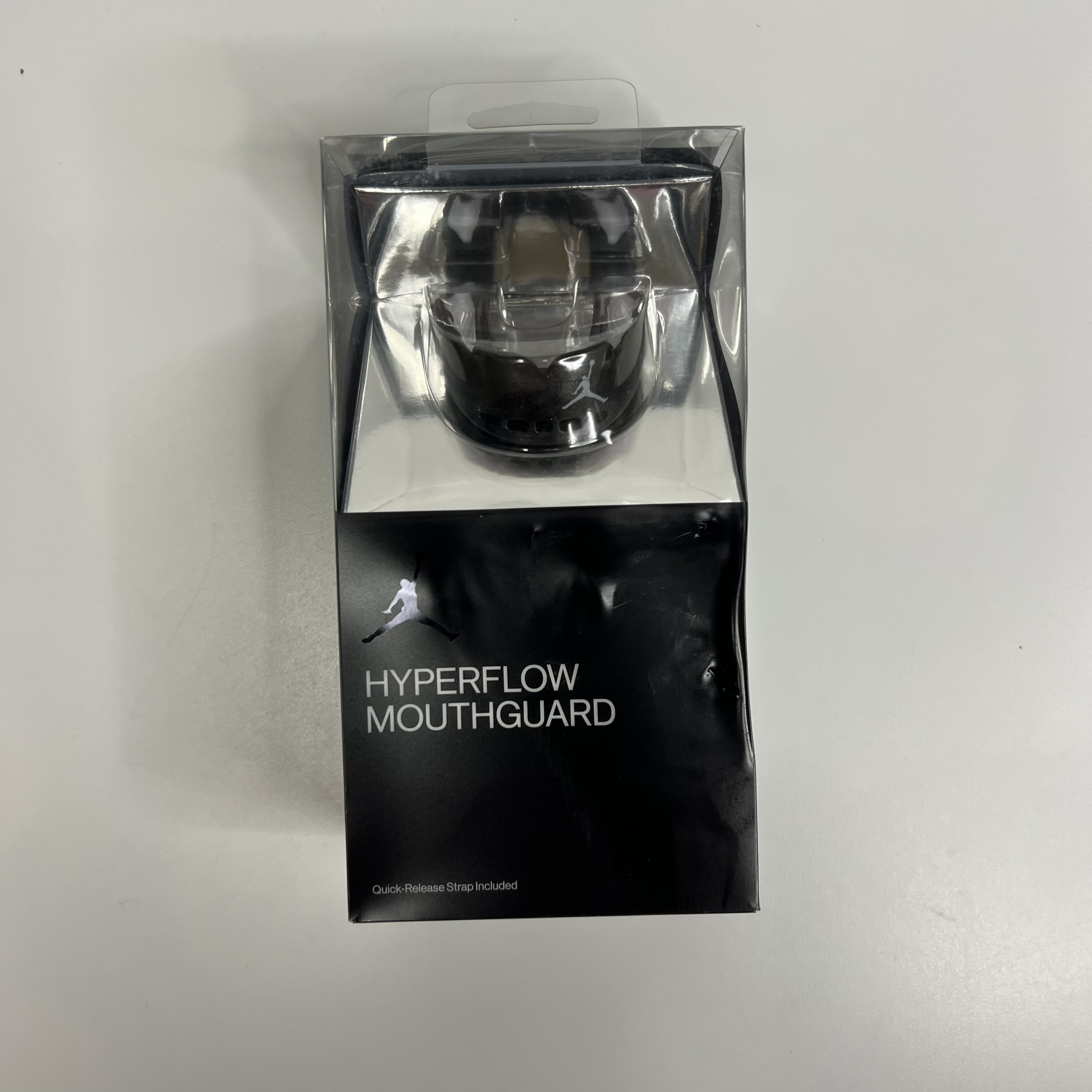 Air Jordan HYPERFLOW MOUTHGUARD Black White | SidelineSwap