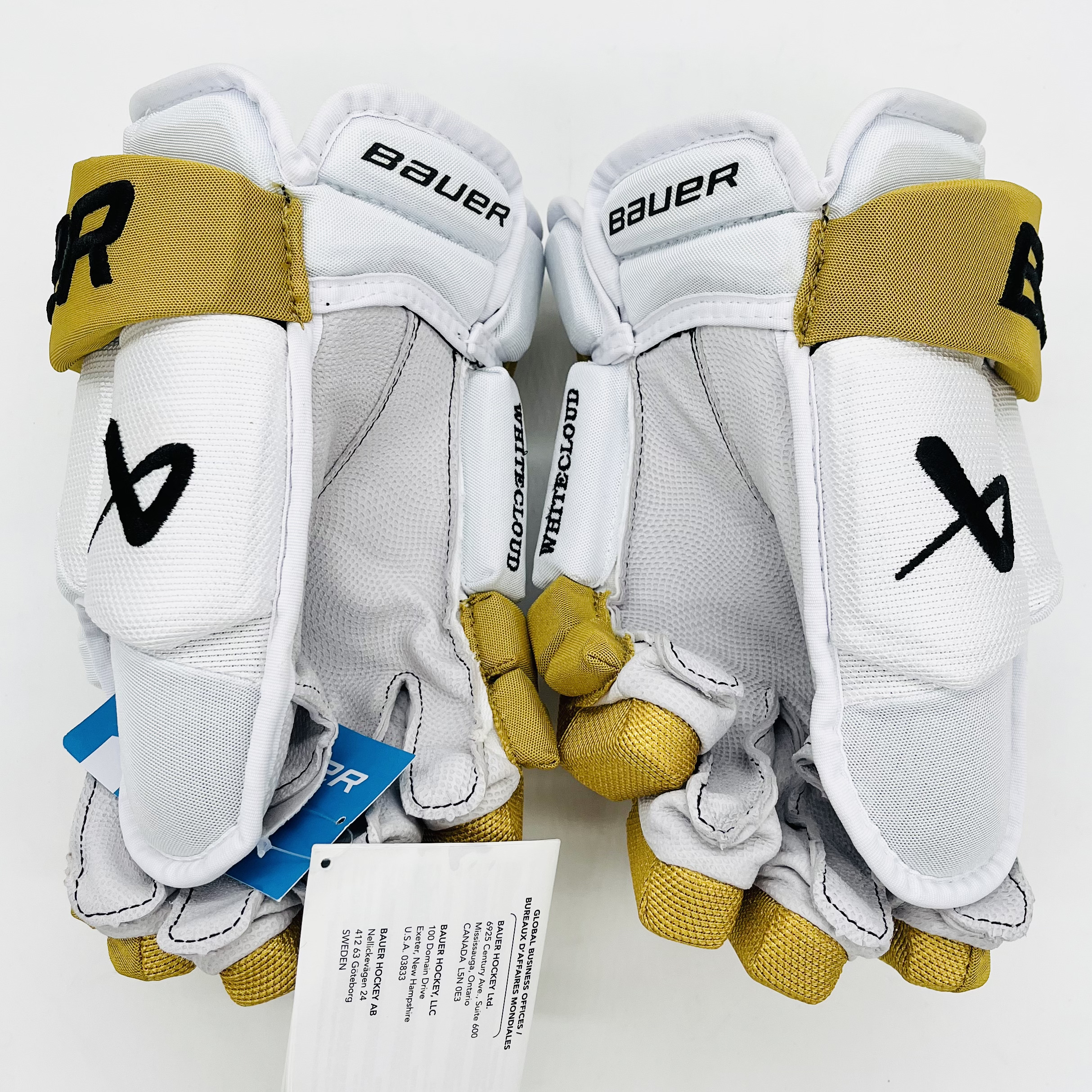 New Bauer Vapor Hyperlite Hockey Gloves-14"-Single Layer Digital Palms ...