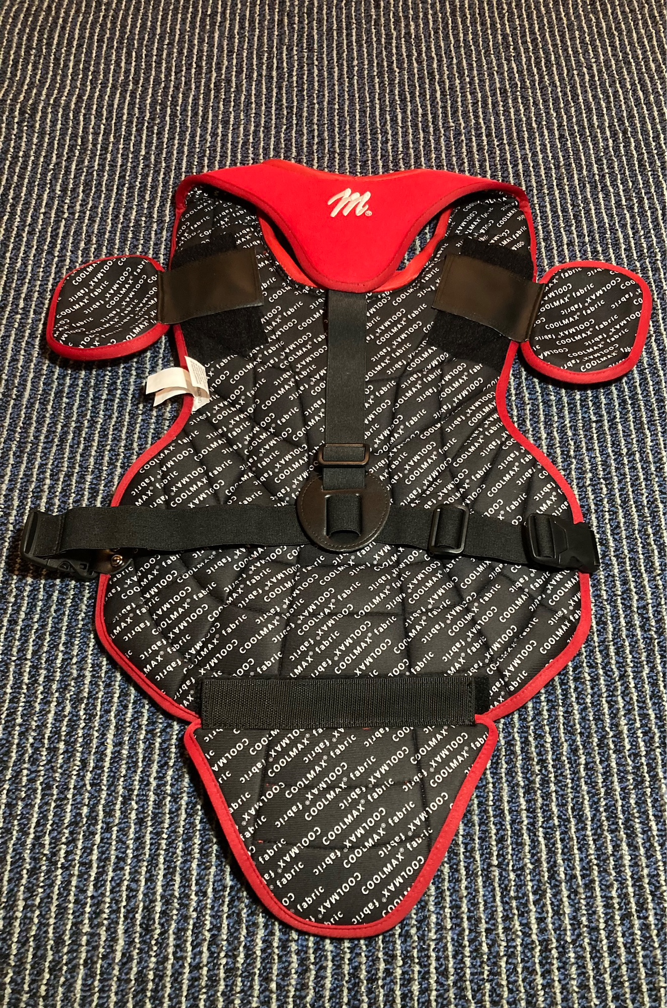 New MacGregor Catchers Chest Protector Scarlet Red 15” Varsity ...