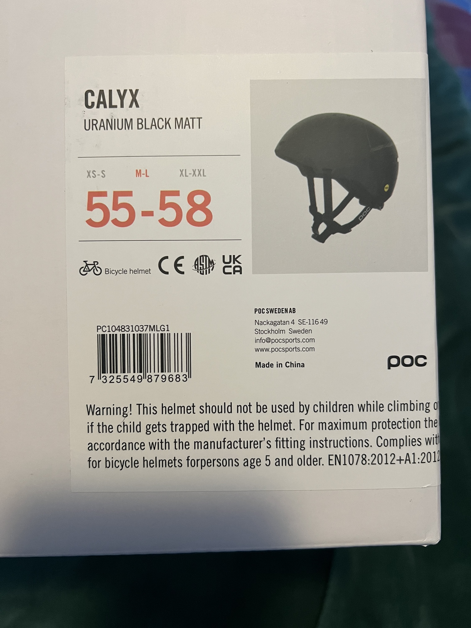 Multipurpose POC Calyx Helmet - Medium/Large | SidelineSwap