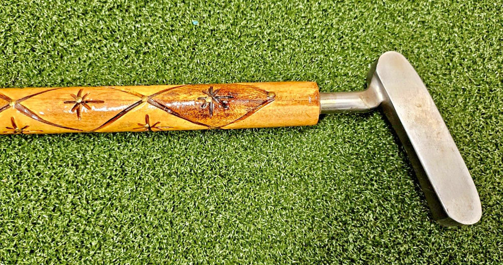 Pedersen 300 Unique Blade Putter & Cane / RH / Wood ~37.5" / jd8425 ...