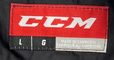 NEW CCM Lightweight Rink Suit Jacket, Black, Sr. Large | SidelineSwap