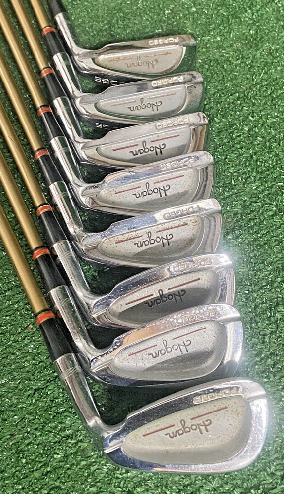 Ben Hogan Edge Forged Iron Set 3-PW RH Apex Gold 4 Stiff Graphite Original Grips | SidelineSwap