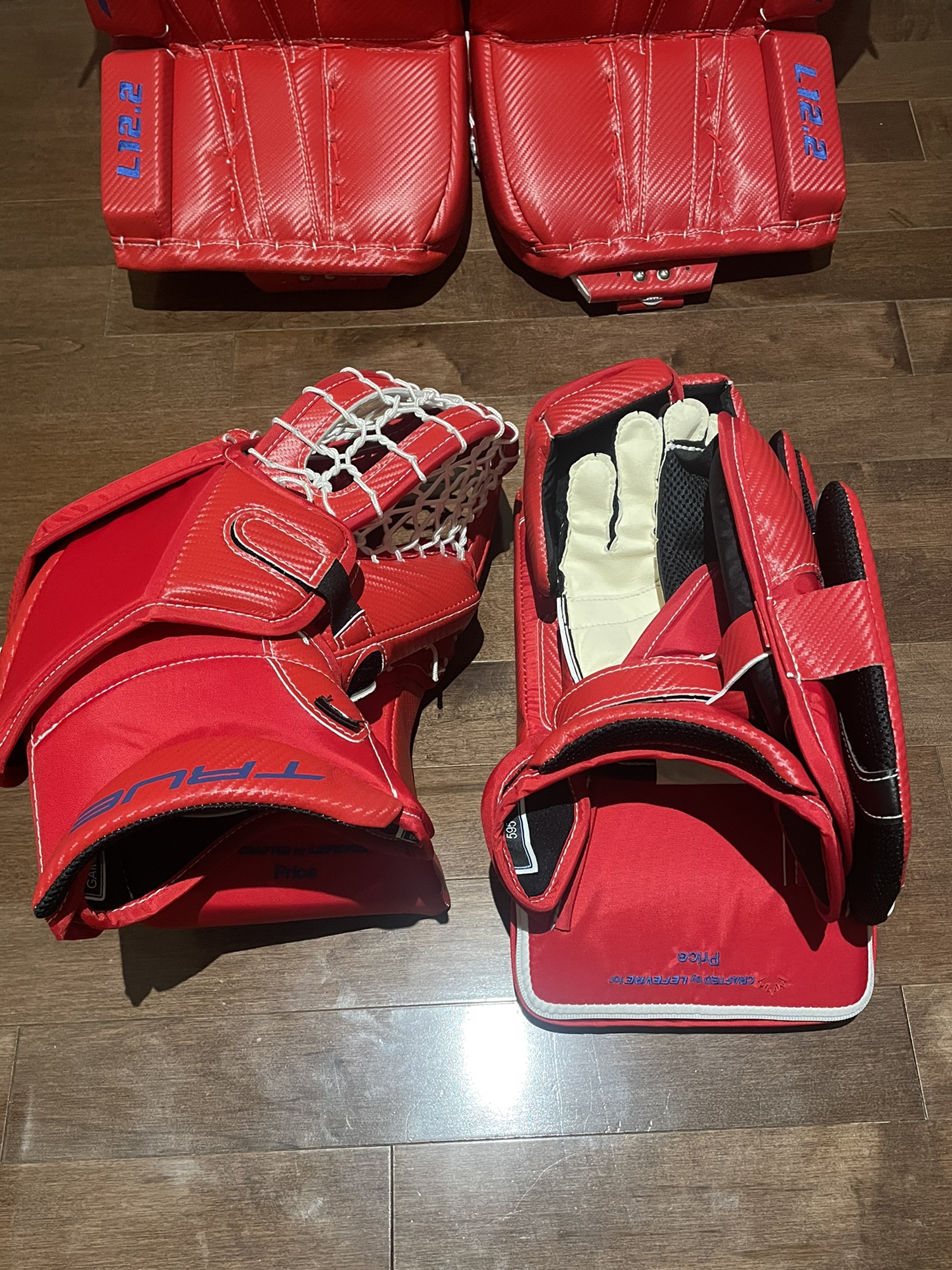 Brand New 33+3 Carey Price True L12.2 Pro Goalie Pads & Gloves Set ...